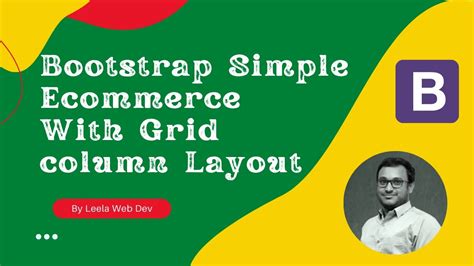 Build A Basic Simple Responsive Ecommerce Grid Column Layout In