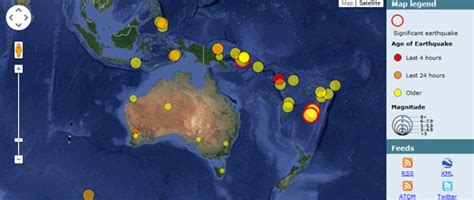 The Australian Earthquake Map