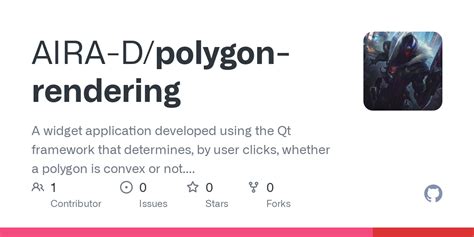 Github Aira D Polygon Rendering A Widget Application Developed Using The Qt Framework That