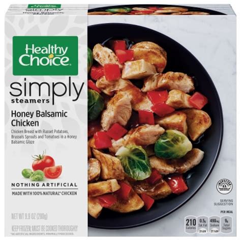 Healthy Choice Simply Steamers Honey Balsamic Chicken Frozen Meal 99