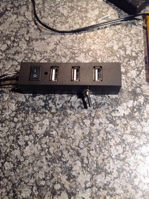 usb powered hub hack for raspberry pi external harddrive 5 steps