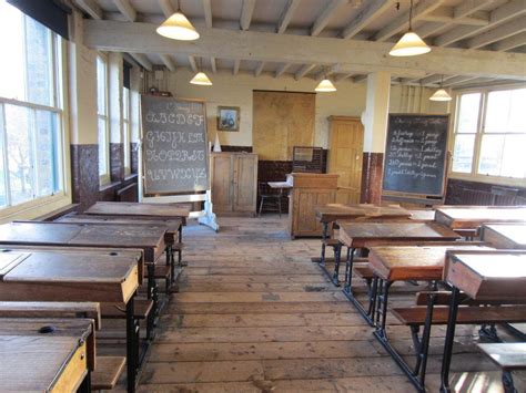 Victorian Classroom At The Ragged School Museum East London