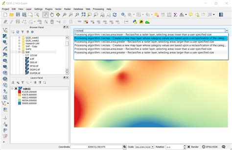 Inside Geo Informatics Gis Raster Reclassify By Qgis 2140 Essen