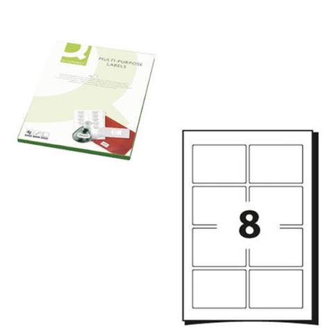 Q Connect Label Template