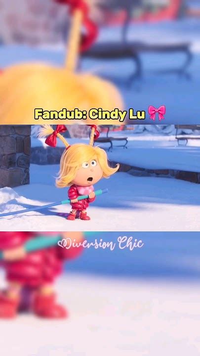 Fandub Cindy Lu El Grinch Animado Fandub Doblaje Elgrinch Youtube