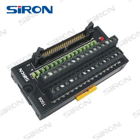 Siron T008 32pin Io Plc Terminal Block Module With Mil Connector Siron T008 32pin Io Plc Terminal Block Module With Mil Connector