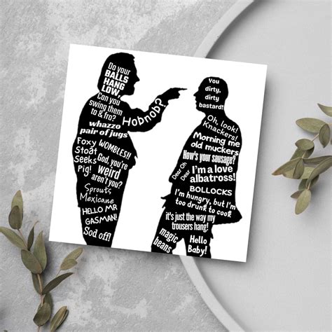 Bottom Tv Show Birthday Card Bottom Quotes Birthday Card Bottom