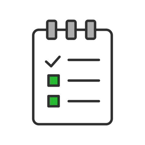 Checklist List Menu Notes Icon