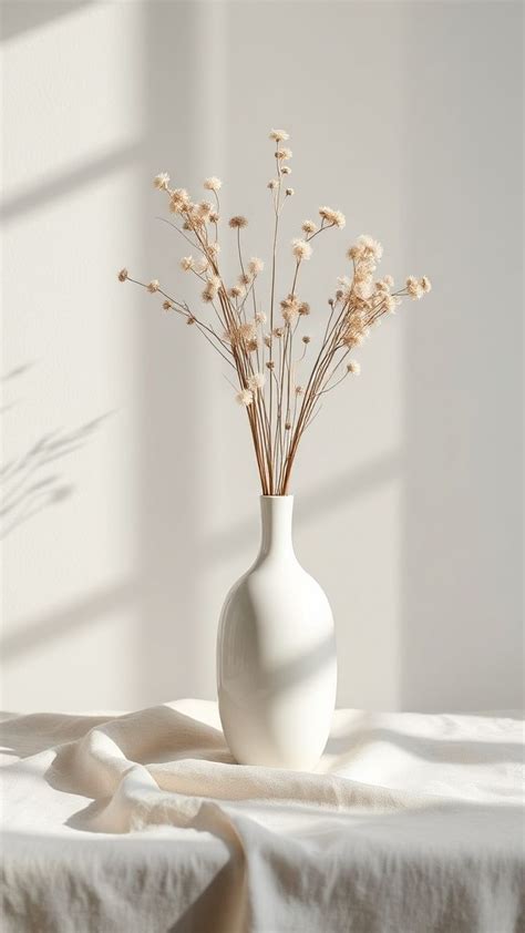 Минималистичный фон с элегантной вазой и сухими цветами · Получи фоны для сторис по ссылке
