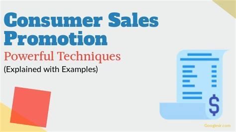 17 Powerful Consumer Sales Promotion Techniques Explain