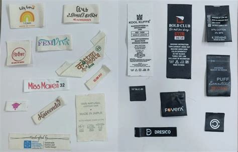 Printed Garment Labels At Best Price In Ahmedabad By M G Mehta And Sons