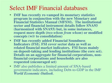Ppt Financial Databases Oecd And Imf Powerpoint Presentation Free