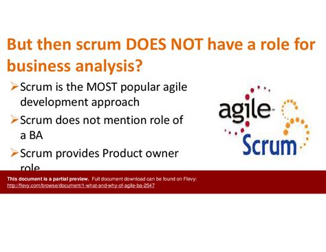 Agile Module 1 What And Why Of Agile BA 35 Slide PowerPoint Presentation PPTX Flevy