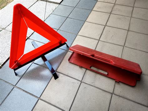 Car Breakdownwarning Triangle Car Accessories Accessories On Carousell