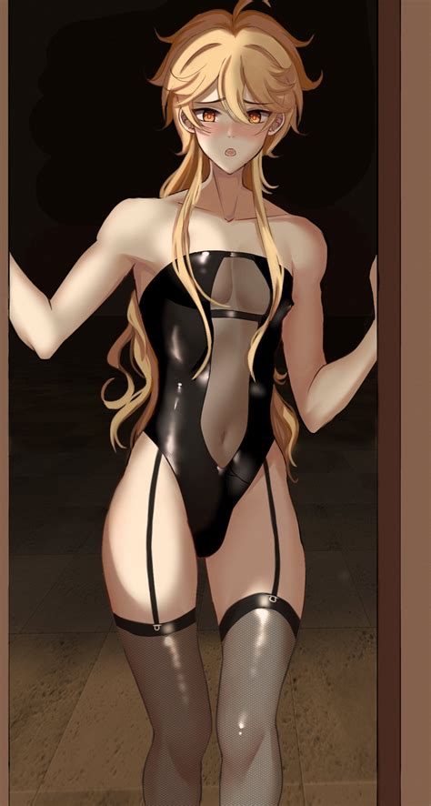 Aether Genshin Impact Drawn By Didin Ed Danbooru