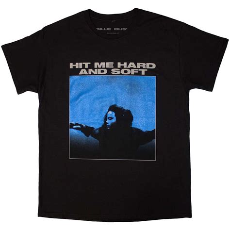 Billie Eilish Unisex Adult Hit Me Hard And Soft Tracklist Back Print T