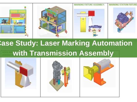 Laser Marking Automation With Transmission Assembly
