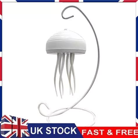 JELLYFISH NIGHT LIGHT Dynamic Rotation Table Lamp Voice Control For