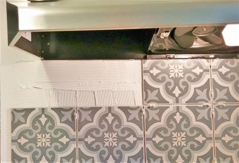 How To Tile A Backsplash Babe Vintage Cottage