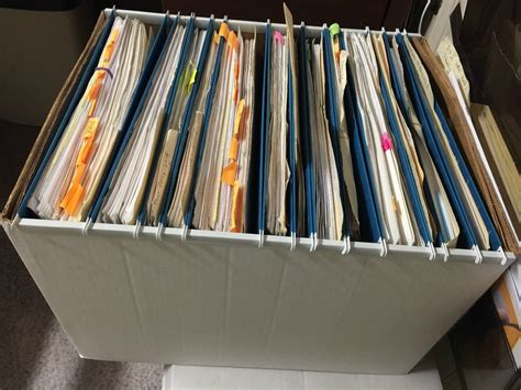 How To Organize A Cardboard File Box ThriftyFun