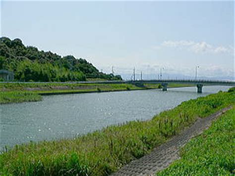 宇曽川 下流部
