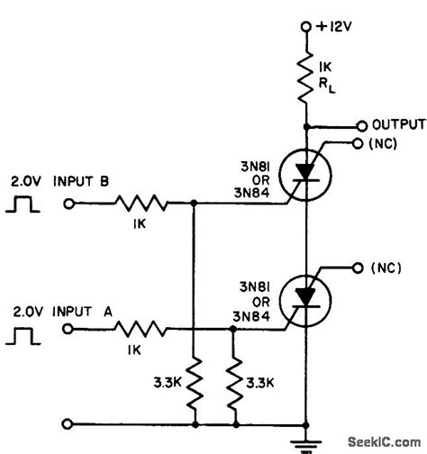 Pulsecoincidencedetector Communicationcircuit Circuit Diagram