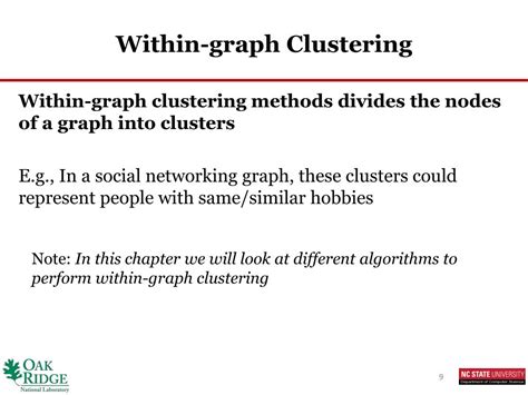 Ppt Introduction To Graph Cluster Analysis Powerpoint Presentation