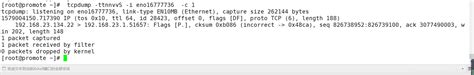 在linux中使用tcpdump命令 监听网络流量 linux 监听端口流量tcpdump csdn博客