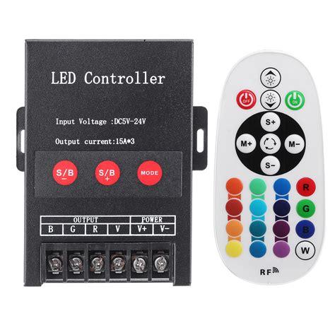 Dc 5v 24v Rgb Led Controller Touch Controller Led Light Strip