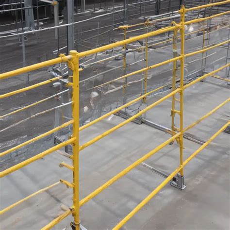 Preventing Falls With Robust Scaffold Guardrails Slough Scaffolding
