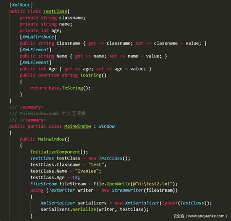 Net Advanced Code Auditing Xmlserializer Deserialization Vulnerability
