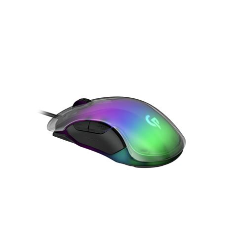 ماوس گیمینگ پرودو مدل Porodo Gaming Rgb 8d Crystal Shell Mouse Pdx315