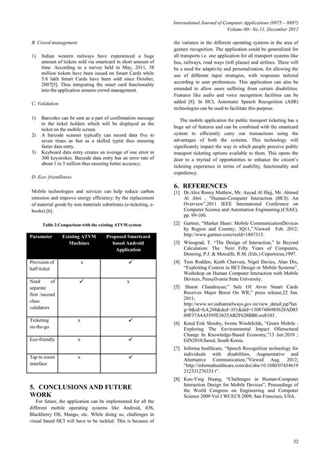 Smartcard Based Android Application For Public Transport Ticketing