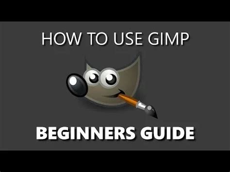 How To Use GIMP Beginners Guide Studique