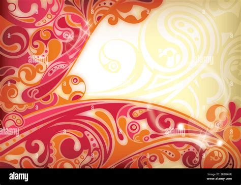 Illustration Of Abstract Curve Background Stock Vector Image Art Alamy
