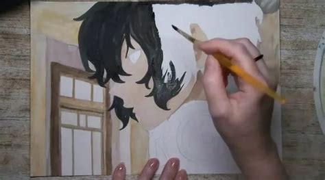 Art Рисуем Дазая из аниме Великий из бродячих псов рисуем в стиле аниме Персонажи аниме