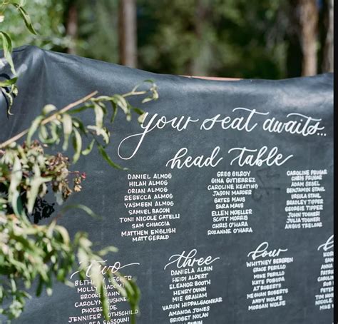 15 Sitzplan Ideen Für Die Hochzeit Für Die Perfekte Zeremonie
