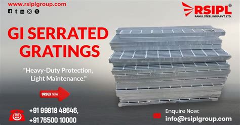 Gi Serrated Grating In Sri Lanka Rahul Steel