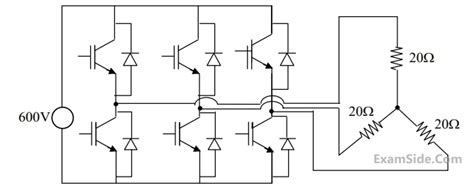 GATE EE Set Inverters Question Power Electronics GATE EE ExamSIDE Com