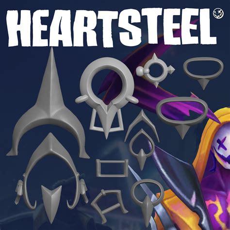 Файл Stl Heartsteel Kayn Rhaast Red Cosplay Accessories Stl 👾・Шаблон