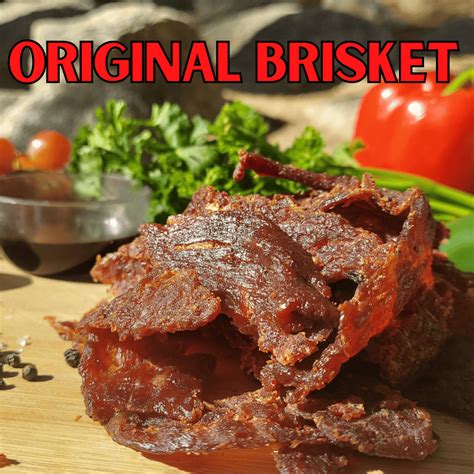 Original Brisket Beef Jerky Best Soft Jerky 7oz Bag