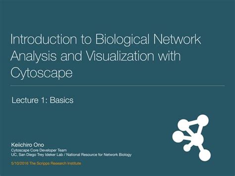 Introduction To Biological Network Analysis And Visualization With Cytoscape Part1 Pdf