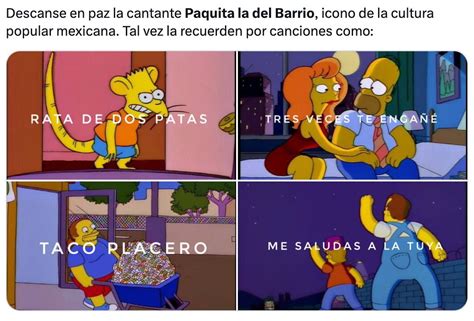 La Muerte De Paquita La Del Barrio Inspira Los Mejores Memes Para La