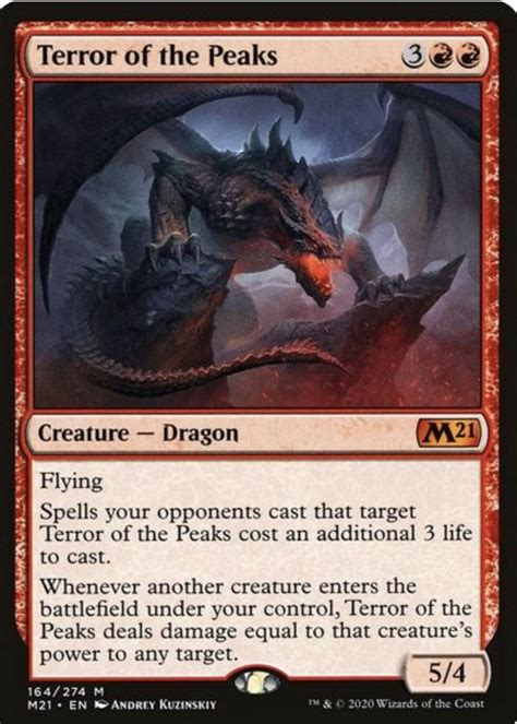 Building A Terror Of The Peaks Deck For Modern But Only Have