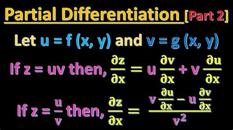 partial differentiation part 2i function with two three independent