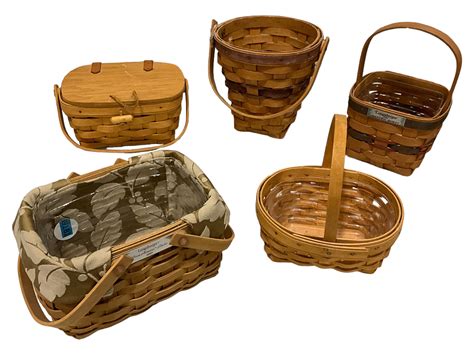 Lot 5 Longaberger Baskets