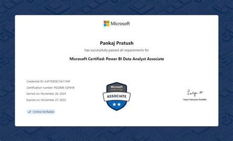 pankaj pratyush on linkedin pl300 microsoftcertification