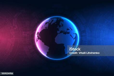 기술 개념입니다 인터넷 연결 추상적인 기술 그래픽 디자인 글로벌 네트워크 연결의 개념입니다 벡터 일러스트 레이 션 3차원 형태에 대한 스톡 벡터 아트 및 기타 이미지