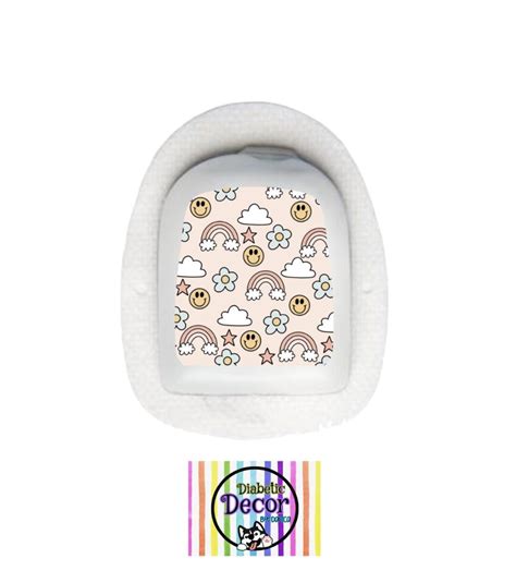 Omnipod Smiles Omnipod Sticker Diabetes Stickers Bestseller Omnipod Top Surface Only Decal