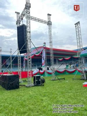 Best Quality Portable Speaker System Dual Inch Way Line Array Speakers Fo Church China